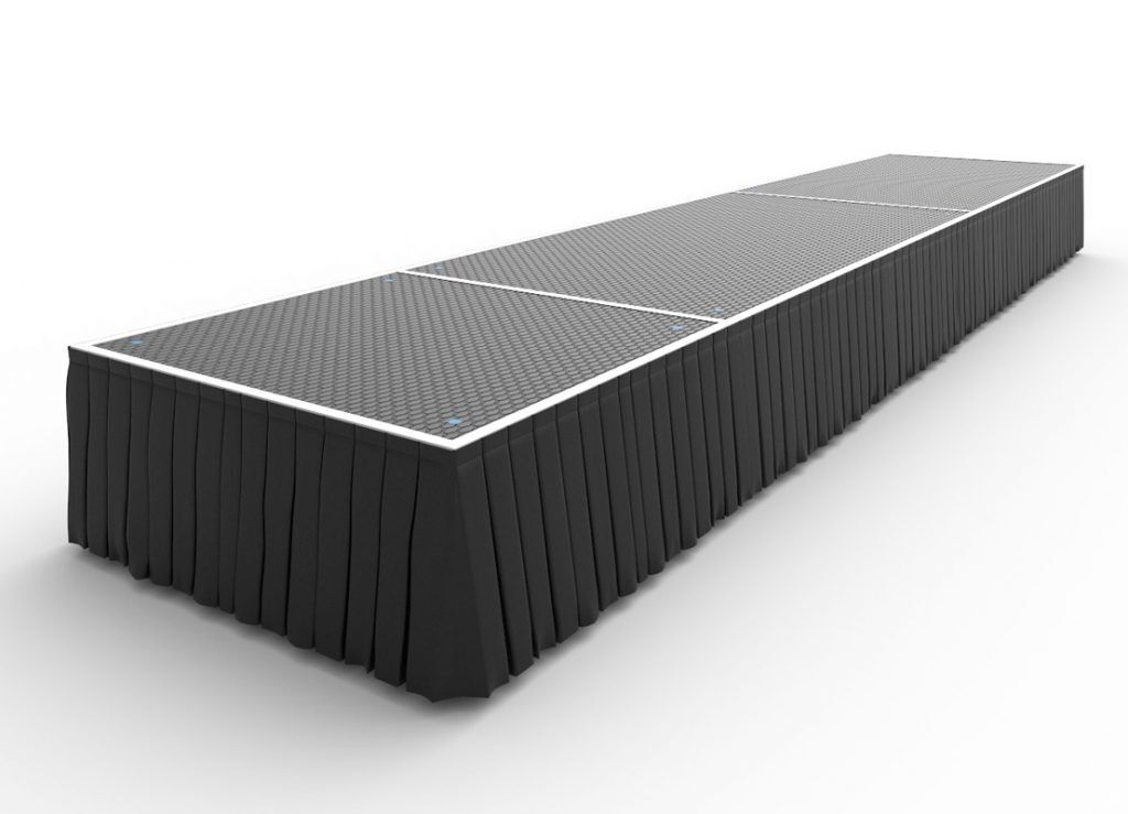 5m x 1m Stage - 5sqm - Hire A Stage